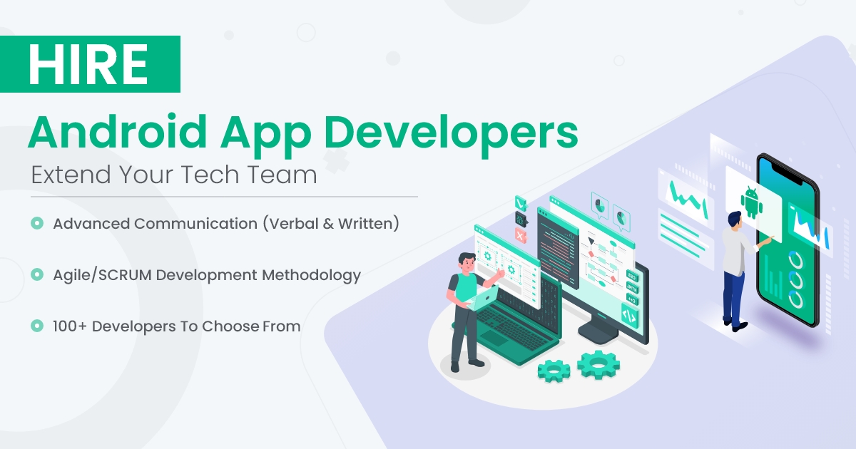 Hire Android App Developers | Dedicated android developer for hire